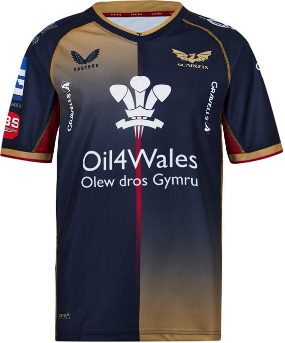 Castore Scarlets Away Shirt 2022/2023 Mens - ShopStyle