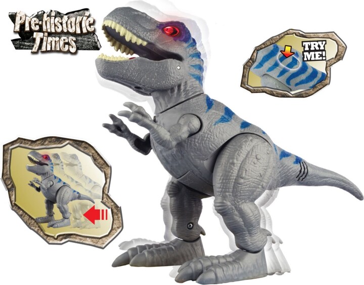 Redbox Pre-Historic Times Light and Sound Motorized Walking T-Rex ...
