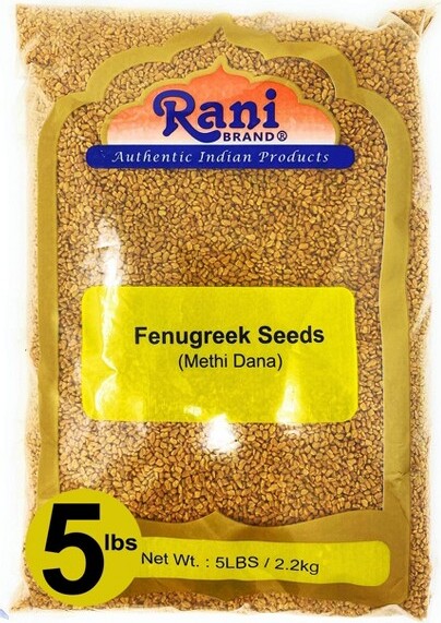 Rani Brand Authentic Indian Foods Fenugreek (Methi) Seeds Whole - 80oz ...