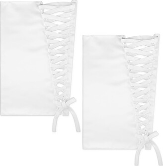 Toulite 2 Packs Wedding Gown Corset Kit Adjustable Fit Satin Corset ...