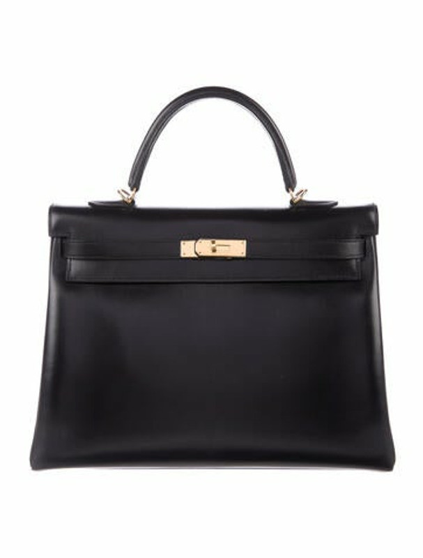 Hermes Box Kelly Retourne 35 Noir - ShopStyle Clothes and Shoes