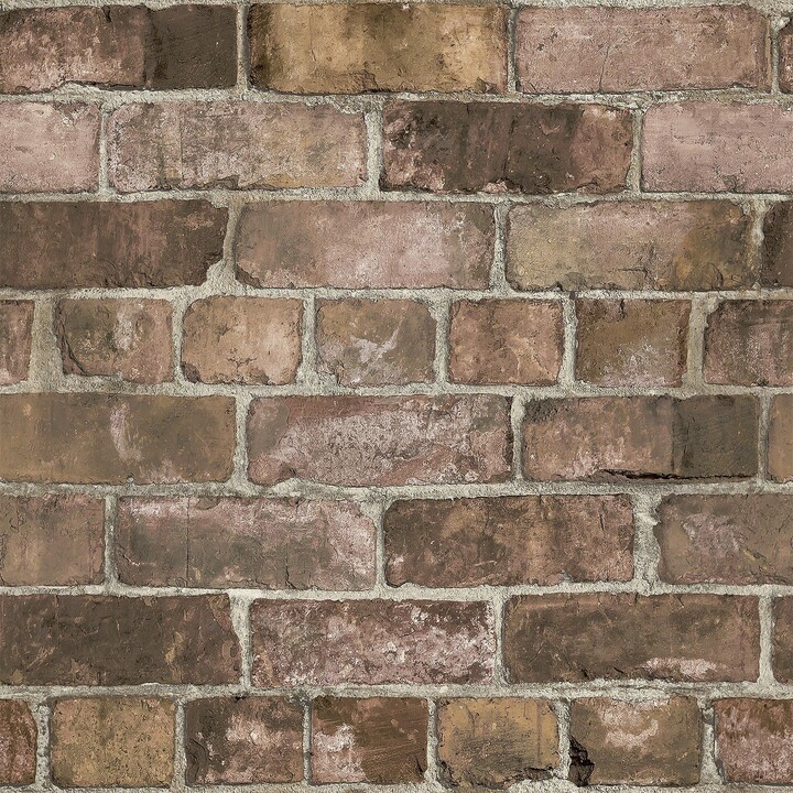 Grandeco Durham Brick Textured Blown Vinyl Brick Wallpaper - ShopStyle ...