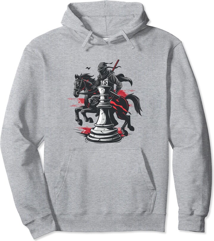 Board Chess Lover Strategy Gaming Chess Fan Theme Vintage Chess Ninja ...