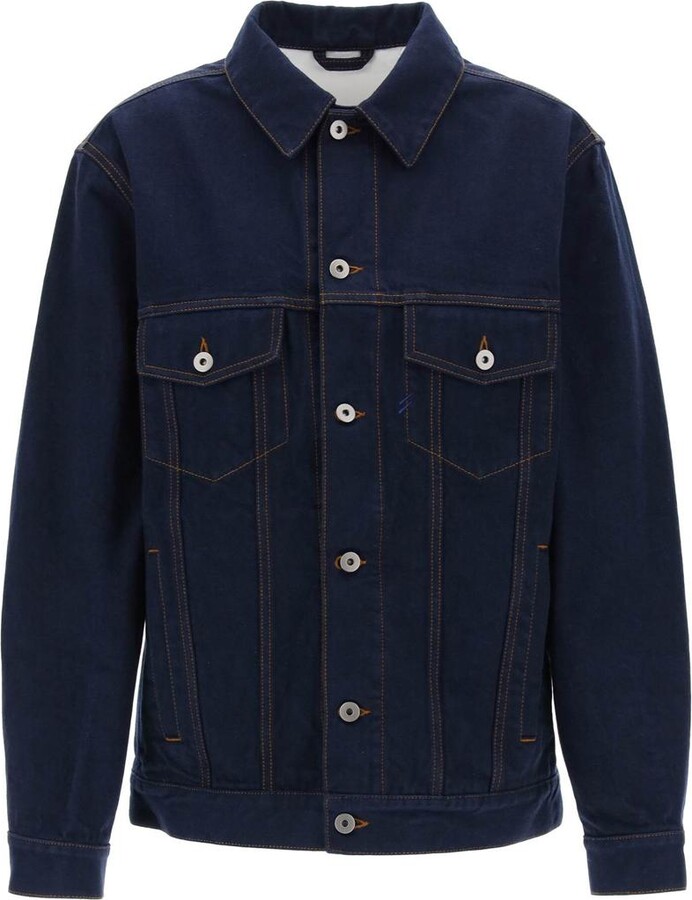 Burberry Japanese Denim Jacket For Men/W - ShopStyle