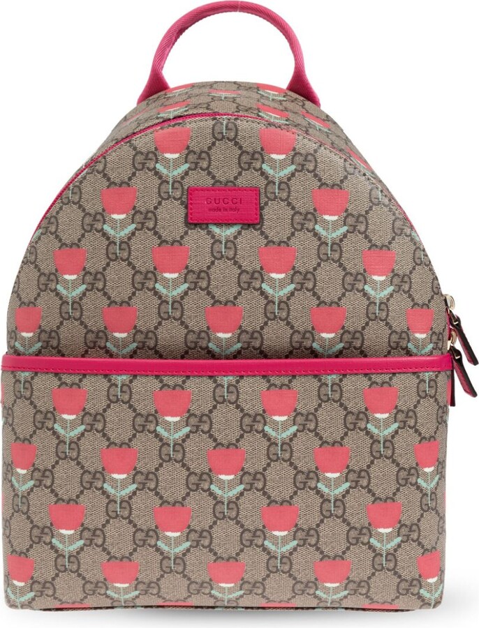 Gucci Children Flower-Print Backpack - ShopStyle Girls' Bags