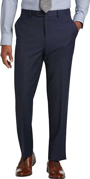 Lauren Ralph Lauren Classic Fit Men's Suit Separates Pant Blue Plaid ...