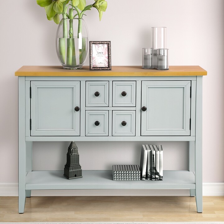 GZMR Cambridge Series Buffet Sideboard Console Table Retro Design ...