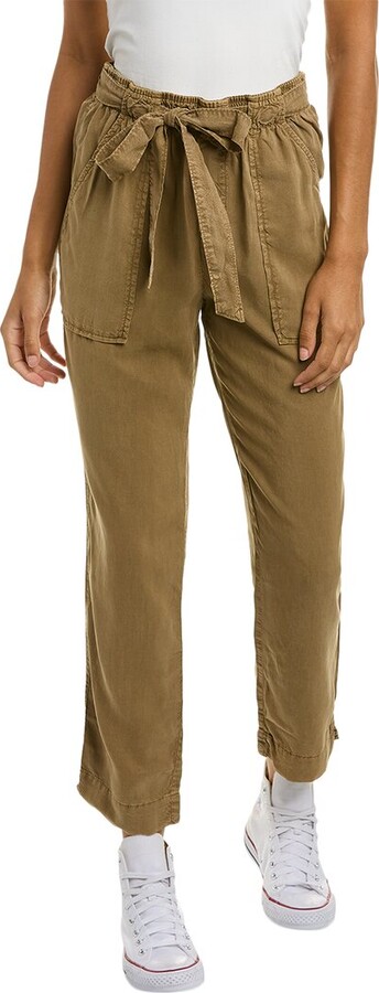 Bella Dahl Belted Patch Pocket Trouser - ShopStyle Casual Pants