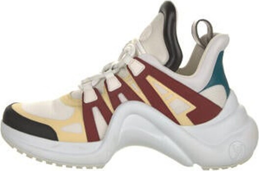 Louis Vuitton Printed Chunky Sneakers - ShopStyle