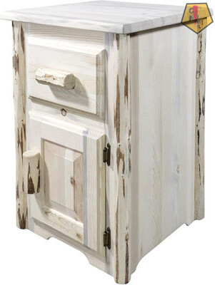 GN109 Solid Wood Floor Shelf End Table with Storage - ShopStyle