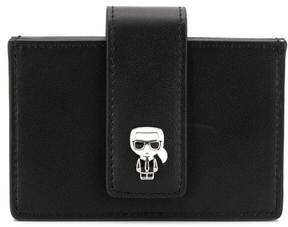 Karl Lagerfeld Paris enamelled wallet - ShopStyle