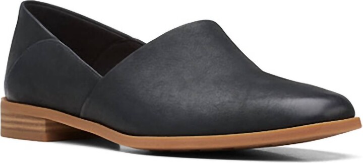 Clarks Women's Pure Bell Leather Loafer In Black - ShopStyle