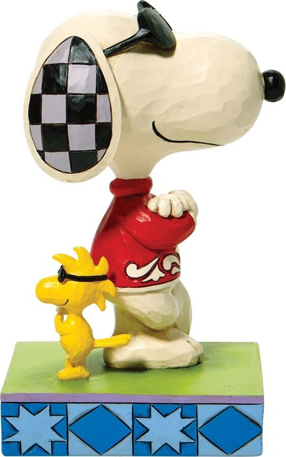 Jim Shore 5.25" Cool Pals Snoopy Woodstock Sunglasses - Decorative ...