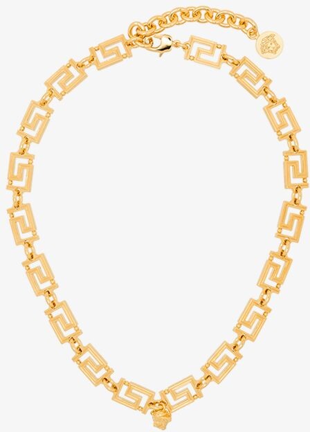Versace Gold-Tone Medusa Chain Necklace - ShopStyle