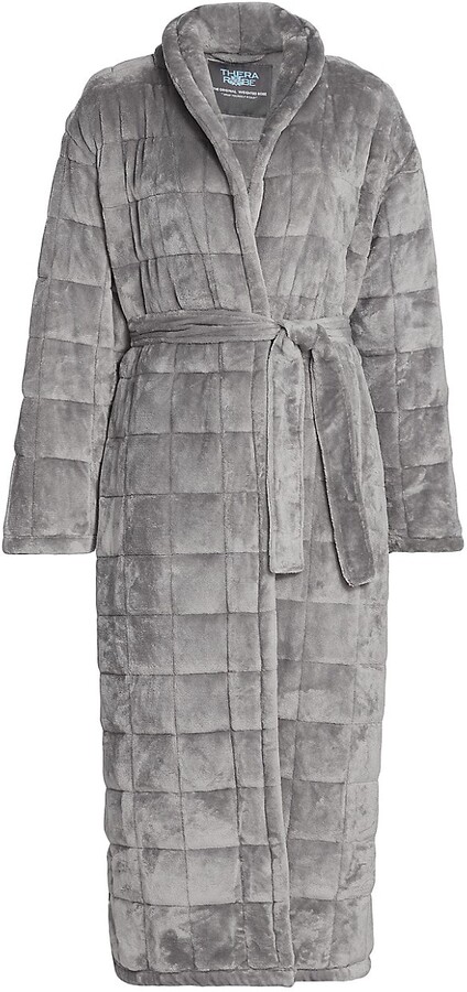 Therarobe Quilted Weighted Robe - ShopStyle