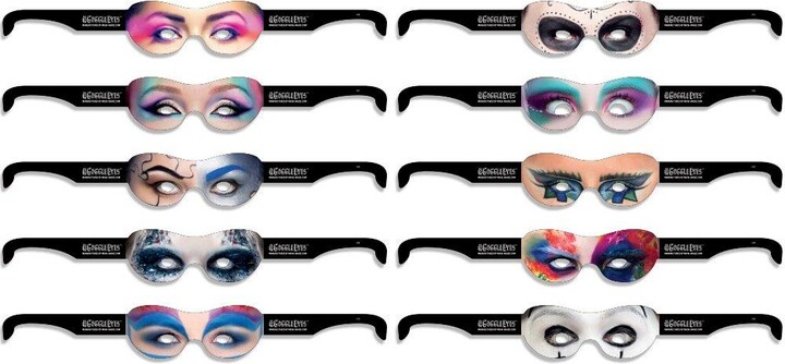 Mask-arade Goggle Eyes Carnival Party Mask (Pack of 10) - ShopStyle