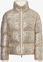 Moncler Women's Gold Jackets | ShopStyle