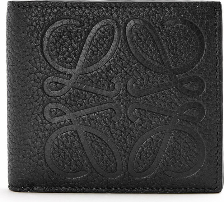 Loewe Luxury Brand bifold wallet in grained calfskin - ShopStyle