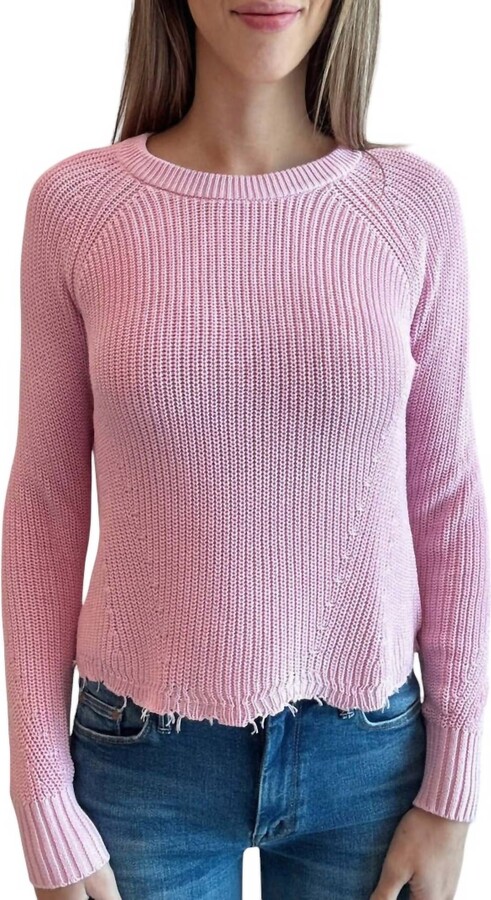 Autumn Cashmere Scallop Shaker In Peppermint - ShopStyle Sweaters