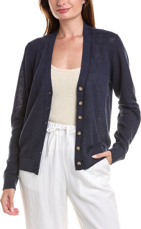 Onia Linen Knit Cardigan - ShopStyle