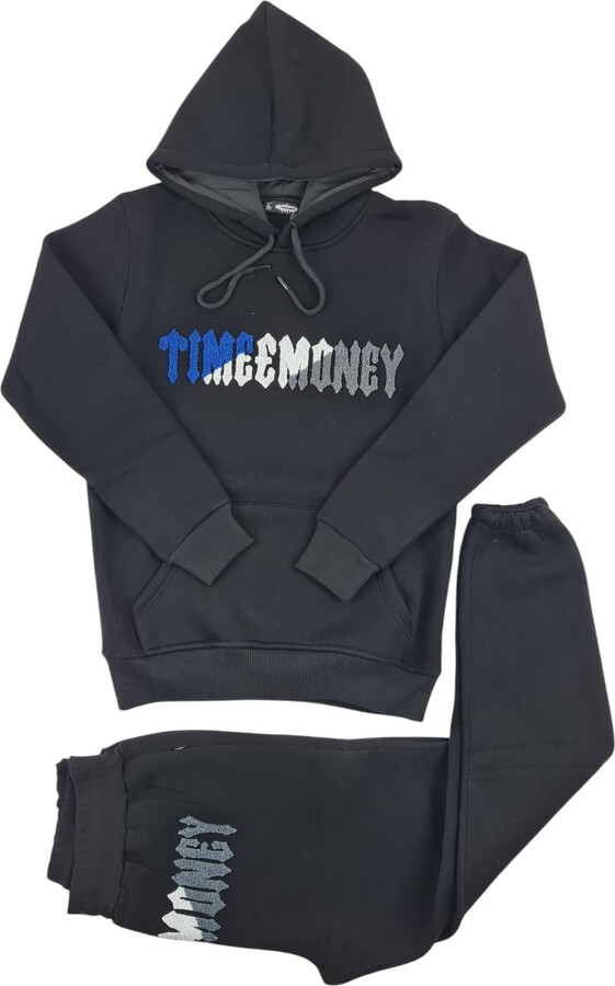 Time Is Money Men's Unique Urban Designer Trap Style Fleece Decoded ...