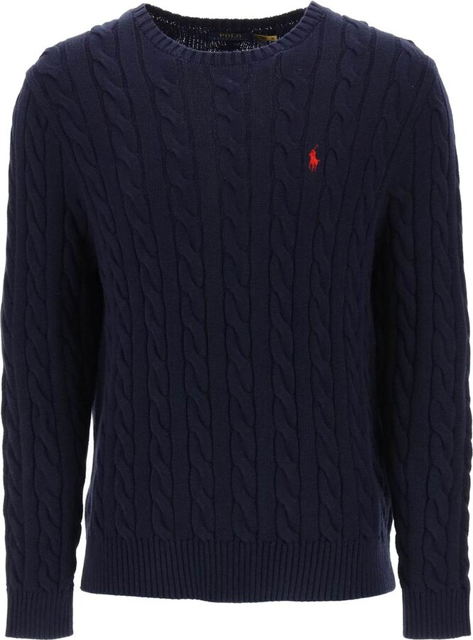 Polo Ralph Lauren cotton-knit sweater - ShopStyle
