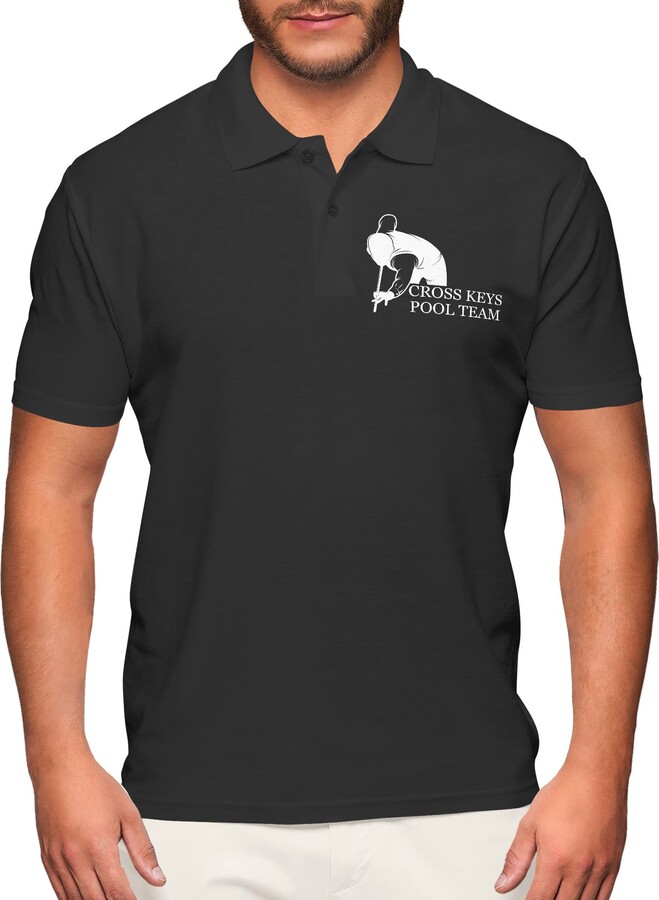 Purple Print House Custom Pool Polo Shirt - ShopStyle