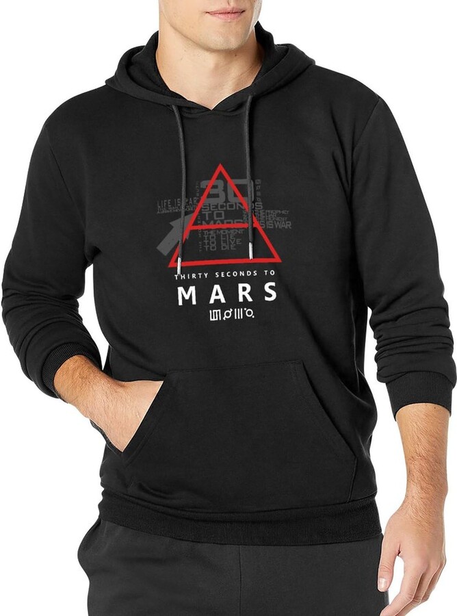 noche 30 Thirty Seconds To Mars Symbol 30Stm Logo Men Hoody L Black ...