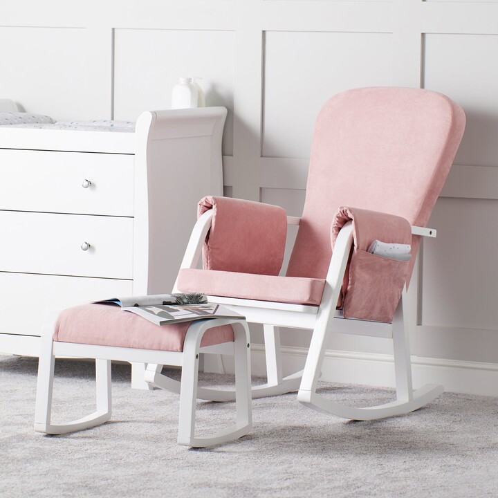 Ickle Bubba Dursley Rocking Chair & Stool Blush (Pink) - ShopStyle Kids ...