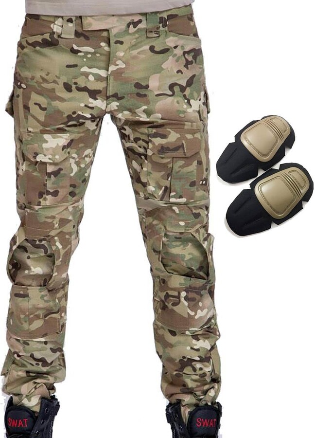 HANSTRONG GEAR Military Army Tactical Airsoft Paintball Shooting Pants ...