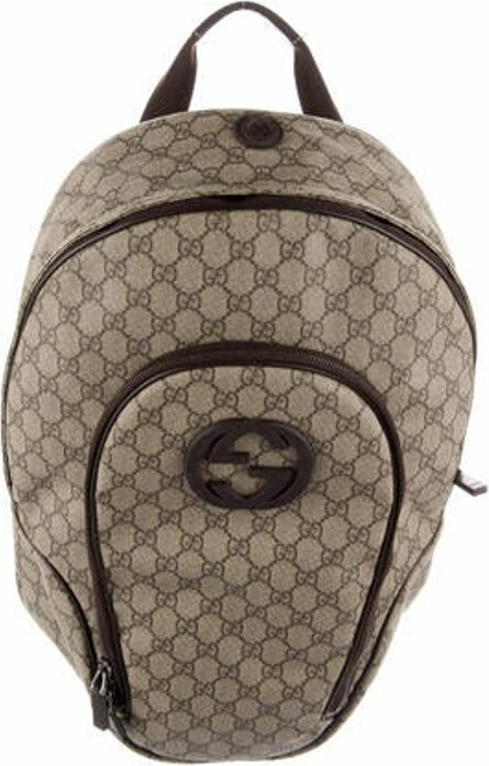 Gucci GG Supreme Interlocking G Backpack - ShopStyle