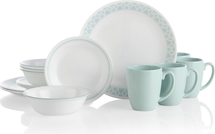 Corelle Classic 16pc Glass Delano Dinnerware Set - ShopStyle