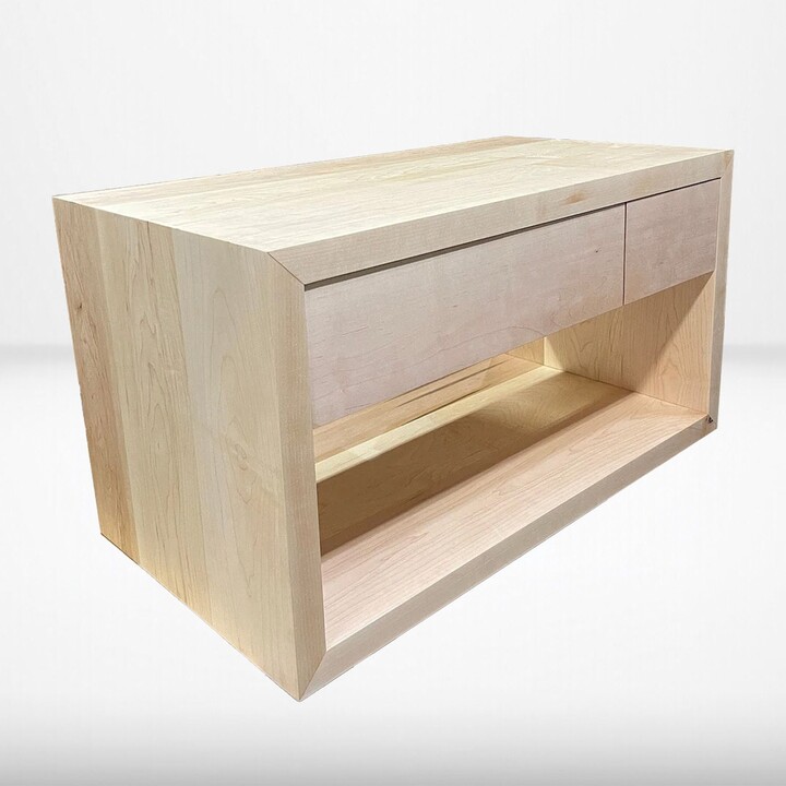 Etsy Floating Bathroom Vanity With 2 Drawers, Waterfall Vanity, Vessel ...