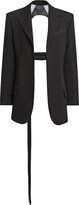 Victoria Beckham Women's Open-Back Tuxedo Jacket - ShopStyle Blazers