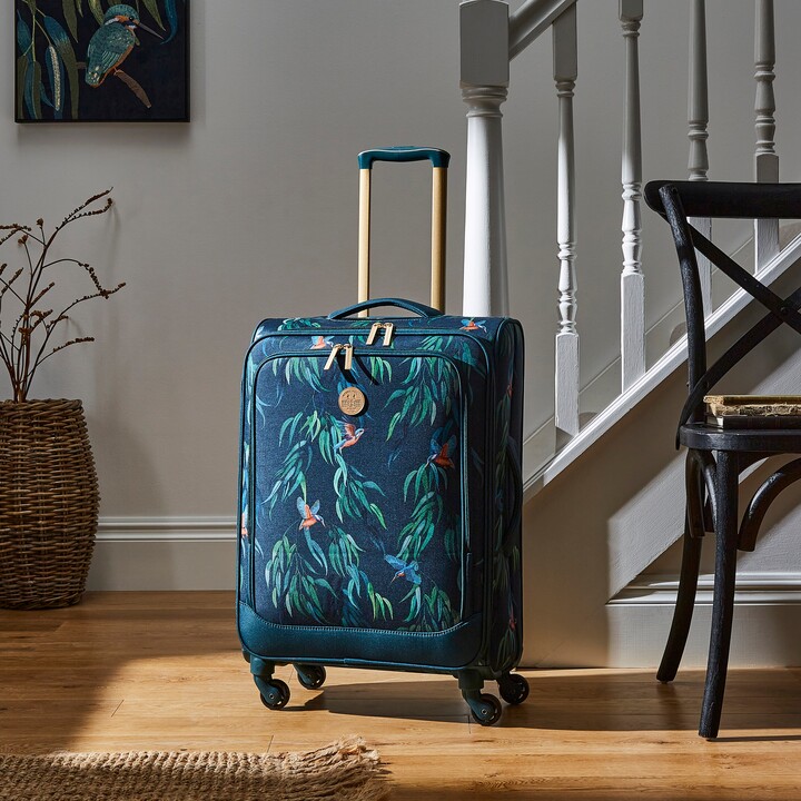 Natural History Museum Waterside Soft Shell Suitcase Navy (Blue ...