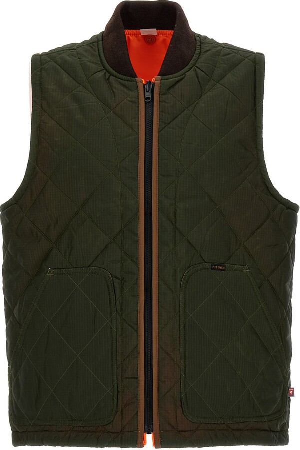 Filson 'Eagle Plains' reversible vest - ShopStyle Outerwear
