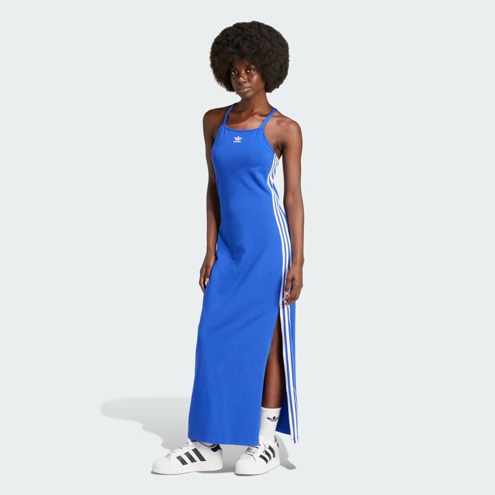 adidas Adicolor 3-Stripes Maxi Dress - ShopStyle