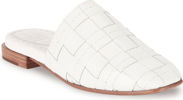 Frye Cara Woven Square Toe Mule - ShopStyle