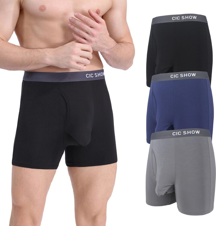 CIC SHOW Zero Squeeze Ball Support Underwear For Men Need Long Time Sit ...