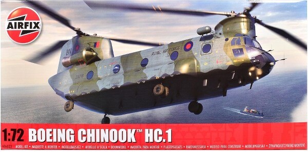 Level 3 Model Kit Boeing Chinook HC.1 Helicopter with 2 Scheme Options ...