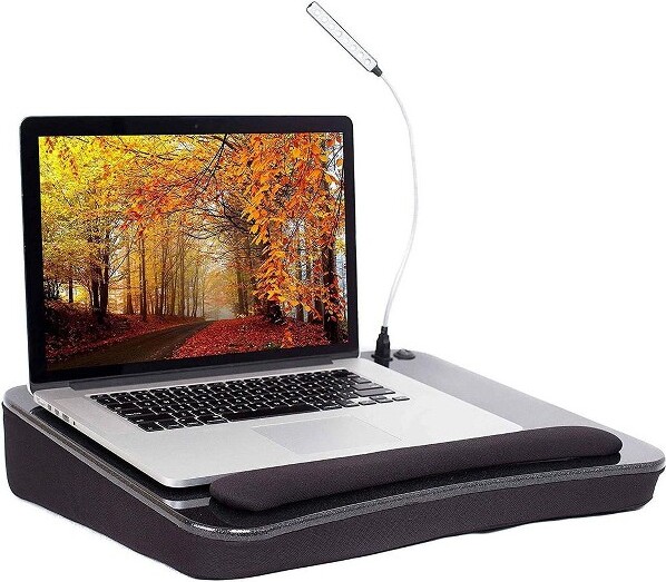 Sofia + Sam Lap Desk with USB Light - Black - ShopStyle