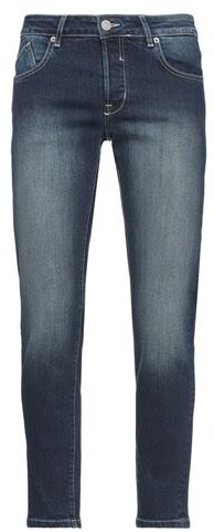 HAMAKI-HO Denim trousers - ShopStyle Straight-Leg Jeans