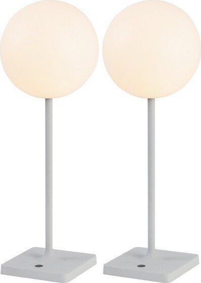 Jonathan Y Designs Allie 17.5" Modern Indoor/Outdoor Metal Globe ...