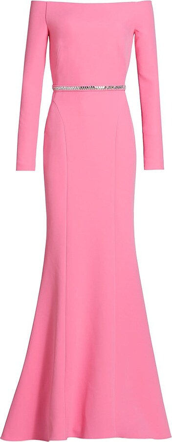 Safiyaa Rory Off-The-Shoulder Gown - ShopStyle Evening Dresses