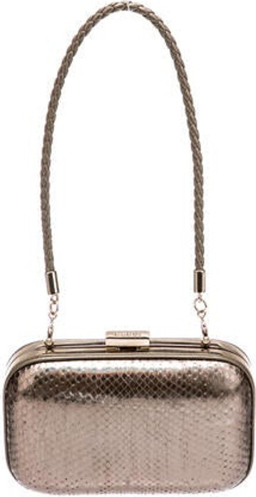 Gucci Python Broadway Box Clutch - ShopStyle