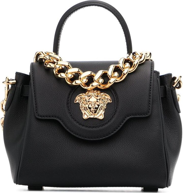 Versace La Medusa top-handle tote bag - ShopStyle