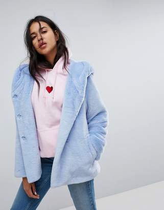 Fashion Look Featuring ASOS Coats and MSGM Fur & Shearling Coats by ...