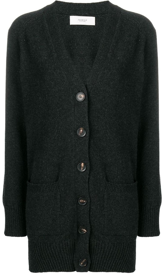 Pringle Long V-Neck Cardigan - ShopStyle