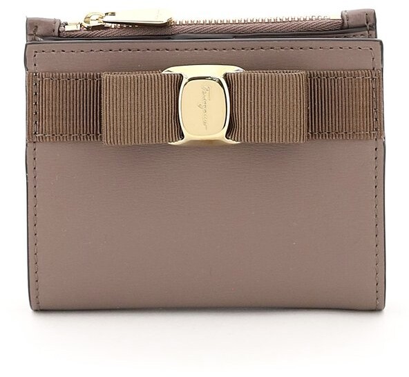 Ferragamo Vara Bow Compact Wallet - ShopStyle