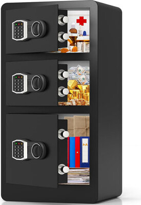 DEBLIT 8.4 Cuft Heavy Duty Safe Box, Safety Box with Combination and ...